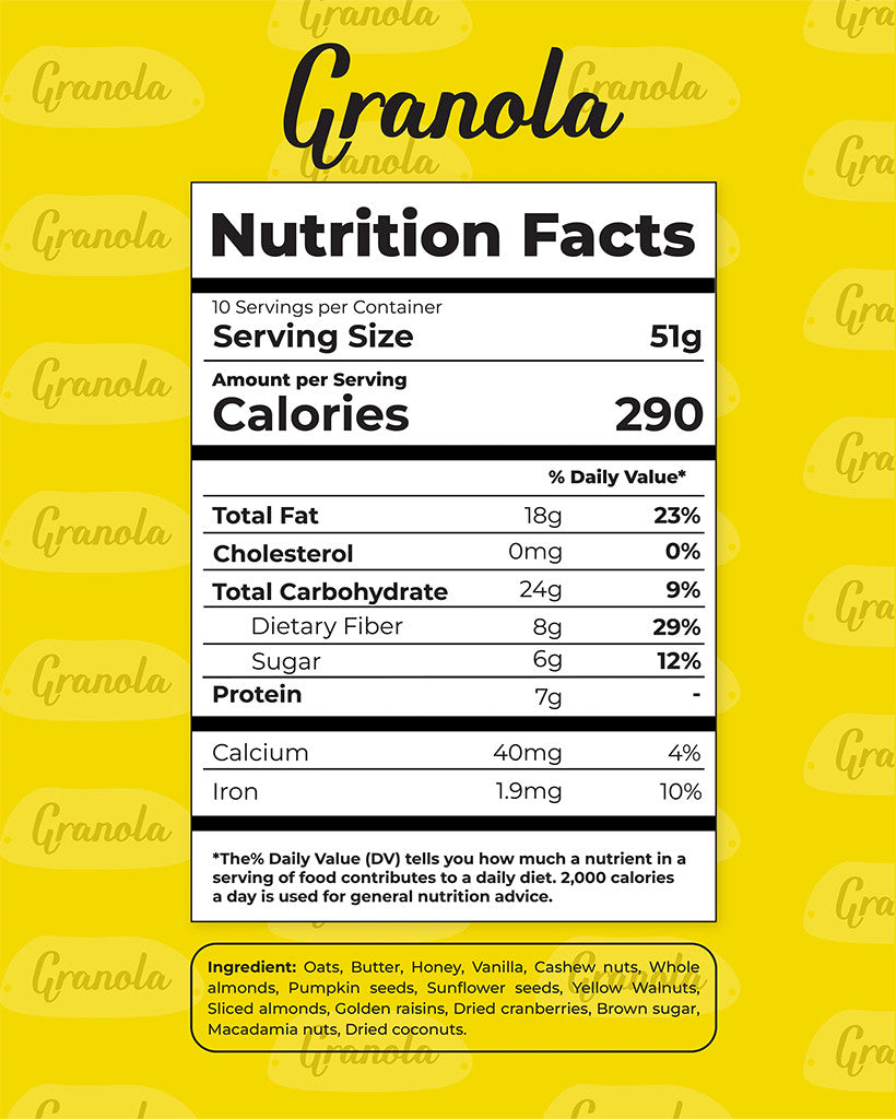 Premium Granola - Original – Olaben Nutrition